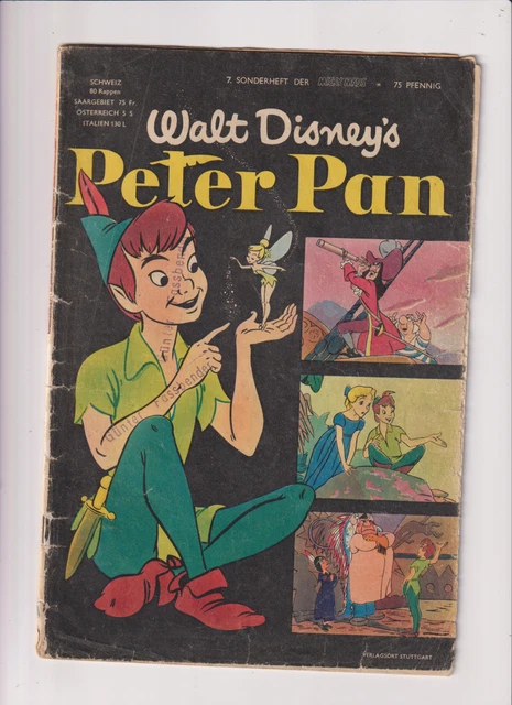 MICKY MAUS SONDERHEFT 7 Peter Pan original Ehapa EUR 17,50 - PicClick DE