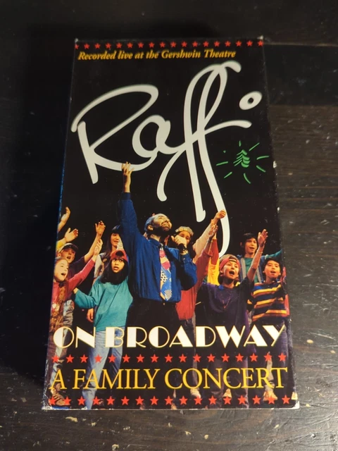 RAFFI ON BROADWAY (VHS, 1993) $5.00 - PicClick CA