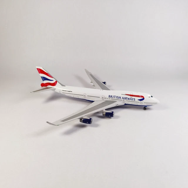 BRITISH AIRWAYS BOEING 747-400 G-CIVX Aircraft Model 1:400 Scale Gemini ...