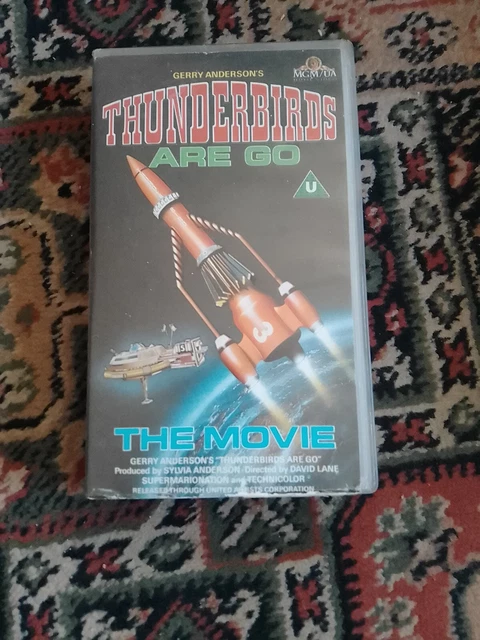 GERRY ANDERSON THUNDERBIRDS Are Go Vhs Tape £2.99 - PicClick UK