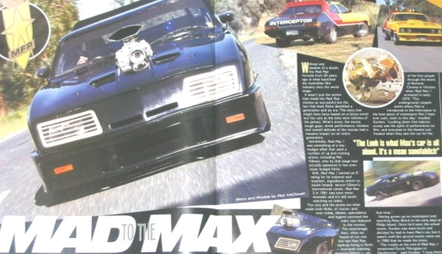 FORD POWER #7;MAD Max Road Warrior MFP Interceptor,Mustang Cobra,TS50 ...