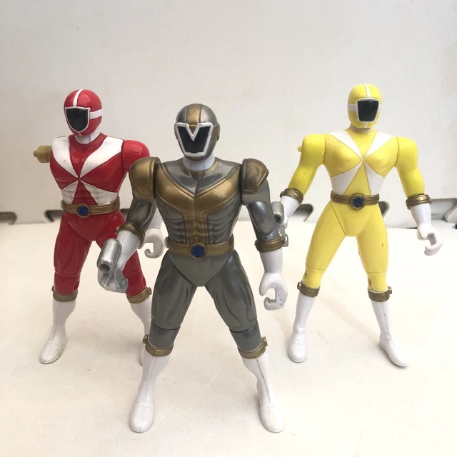 POWER RANGERS LIGHTSPEED Rescue Yellow Titanium Ranger Action Figure ...