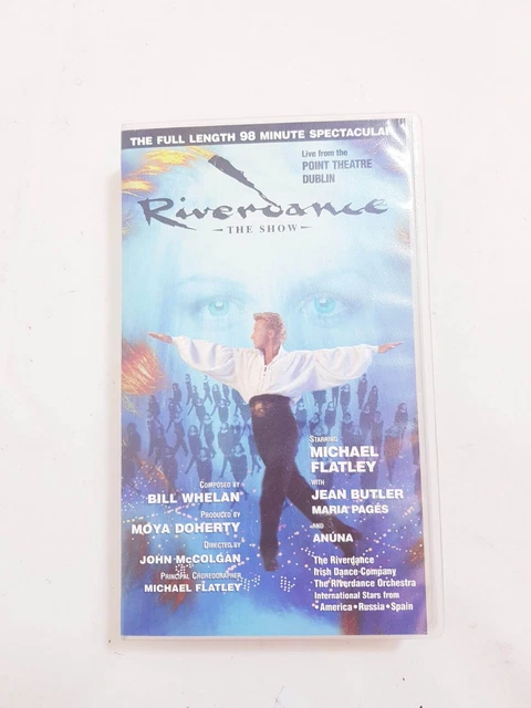 VHS RIVERDANCE THE Show Film Musicale Michael Flatley Videocassetta ...