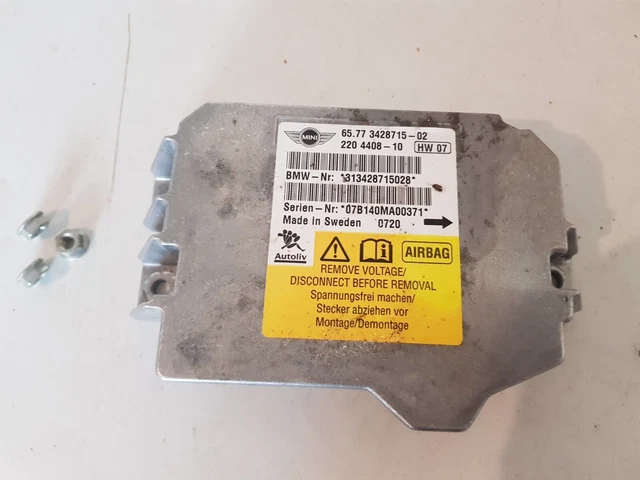 BMW MINI COOPER R56 2007 Airbag Control Module 3428715 £8.89 - PicClick UK
