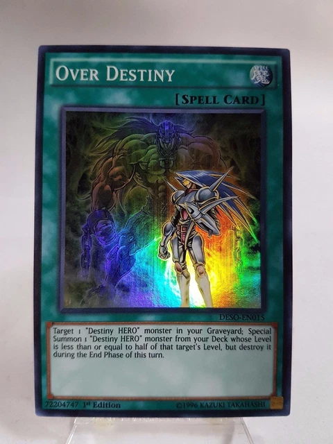 YU-GI-OH DESTINY SOLDIERS #DESO-EN015 Over Destiny SR $0.73 - PicClick