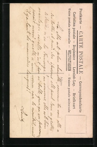 CARTOLINA ATTRICE SARAH Bernhardt ritratta in uniforme EUR 5,00 ...