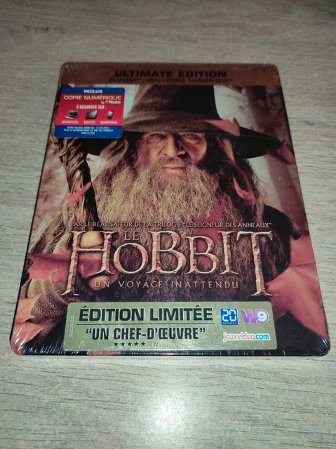 COFFRET NEUF SOUS Blister Steelbook Blu-Ray + Dvd Le Hobbit Un Voyage Inattendu EUR 7,00 ...