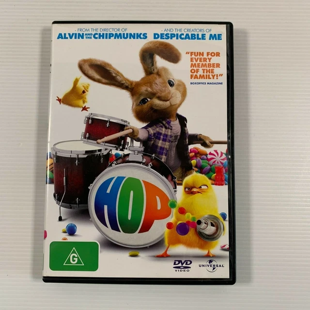 HOP (DVD, 2011) Animation Russell Brand, Kaley Cuoco, Hank Azaria ...