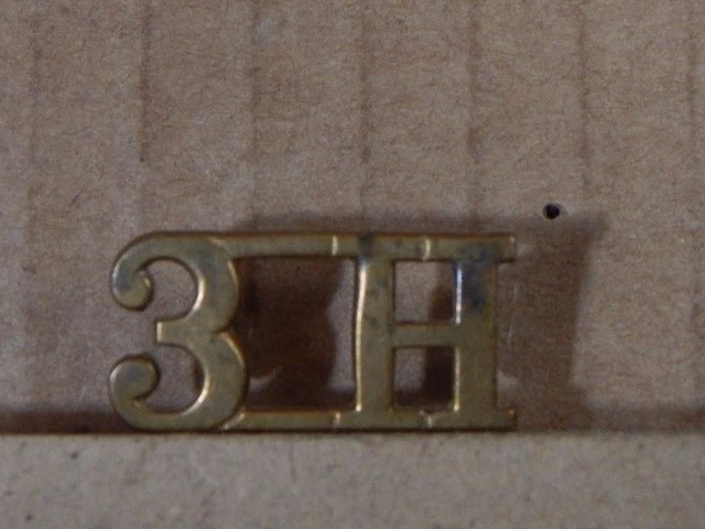 WW1 3RD HUSSARS Regiment Shoulder Title Badge Genuine £19.39 - PicClick UK