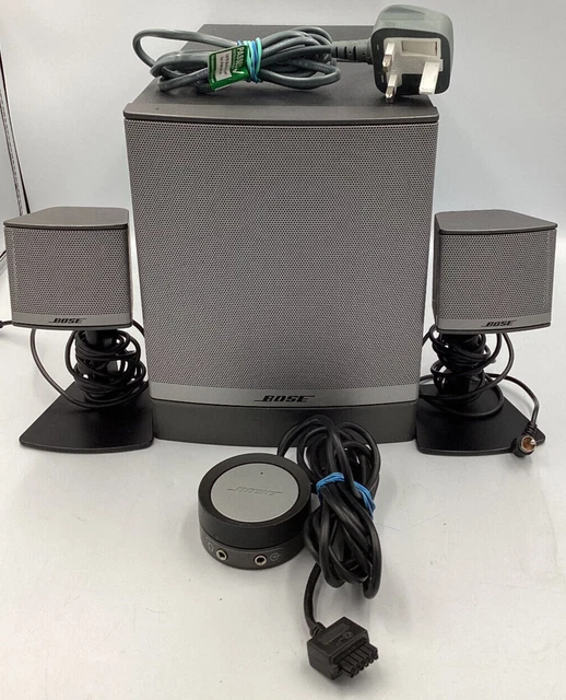 BOSE COMPANION 3 Series II Multimedia Speaker System- Graphite/Silver ...
