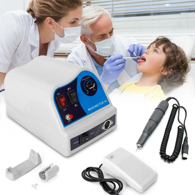 DENTAL LAB MICROMOTOR Marathon N8 Polishing Machine Polisher w/45K RPM ...
