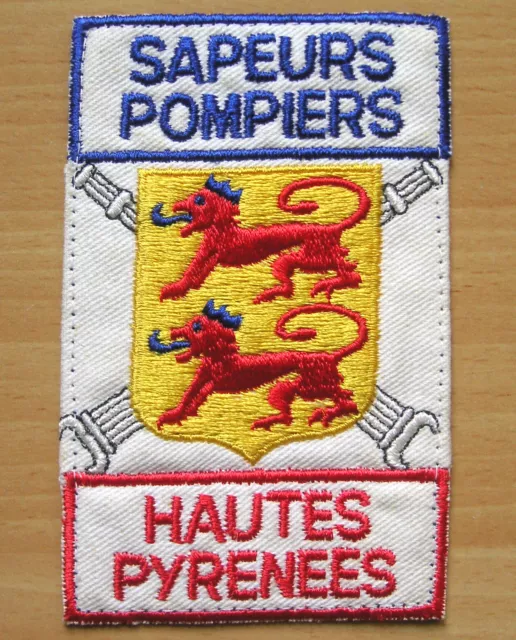ANCIEN INSIGNE TISSU Patch Ecusson Sapeurs Pompiers Hautes Pyrenees ... ANCIEN INSIGNE TISSU Patch Ecusson Sapeurs Pompiers Hautes Pyrenees ...