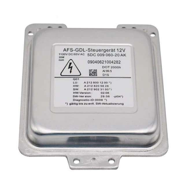 5DC 009 060-20 HID Control Unit ECU Xenon Ballast For Mercedes-Benz E ...