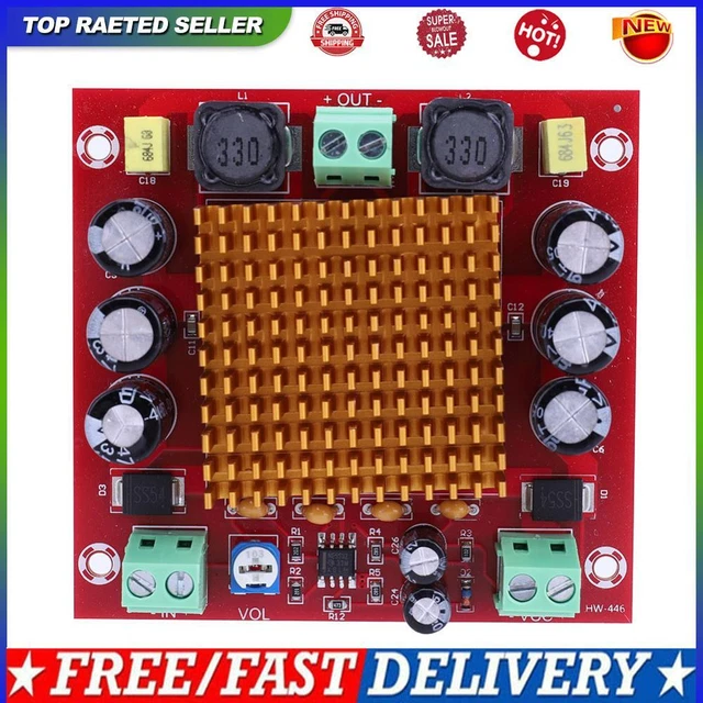 TPA3116D2 POWER AMPLIFIER Module Mono Channel DC12-26V for Home Theater ...