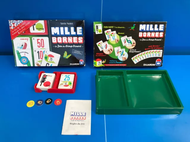 DUJARDIN - 1000 BORNES MILLE BORNES - Jeu De Société VINTAGE Série ... DUJARDIN - 1000 BORNES MILLE BORNES - Jeu De Société VINTAGE Série ...
