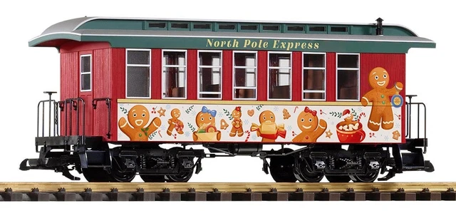 PIKO 38670 G Scale North Pole Express Coach Car 2 £147.29 - PicClick UK