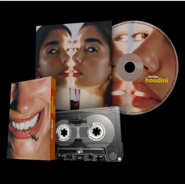 DUA LIPA LIMITED Edition Houdini CD & CASSETTE Single Bundle - Radical ...