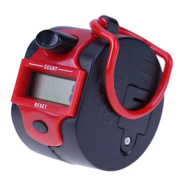 FR TALLY COUNTER Clicker 5 Digit Number Handheld Manual Digital Counter ...
