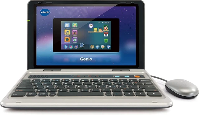 VTECH GENIO MY First Laptop Silver Educational Laptop for Kids with 80 ...