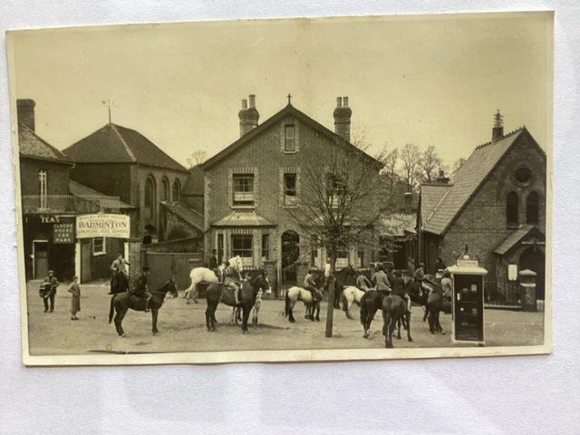 CLOCK HOUSE HORSES Ripley Woking RP Postcard Surrey £5.50 - PicClick UK