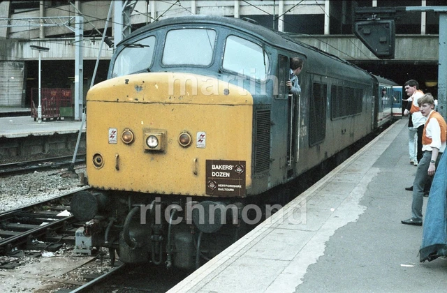 BIRMINGHAM NEW STREET Class 45 45128 28.2.87 35mm Colour Negative RN409 ...