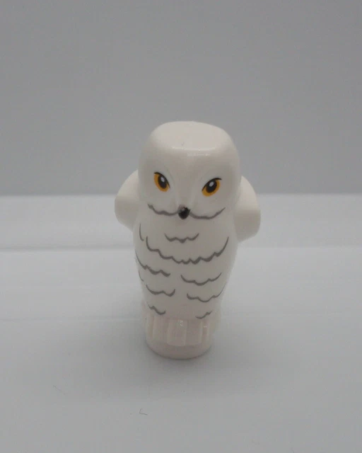 LEGO OWL WHITE with Face and Details Animals Owls Harry Potter Hedwig ...
