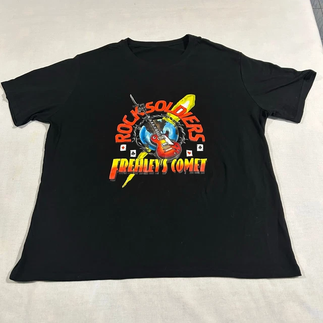ACE FREHLEY Rock Soldiers Frehley's Comet T Shirt Size XL New $37.95 ...