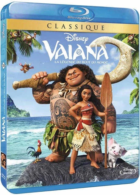 VAIANA (DVD) AULI'I Cravalho Dwayne Johnson Rachel House Temuera ...