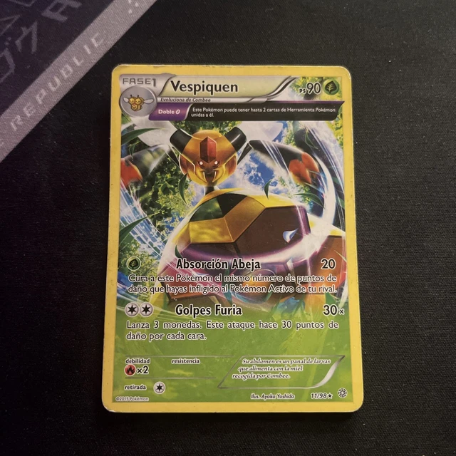 CARTES POKEMON APIREINE 11/98 origines antiques Vespiquen EUR 1,00 ...