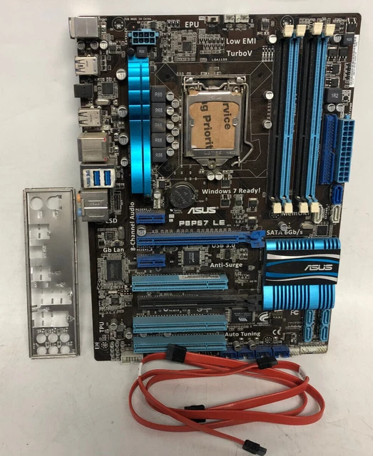 ASUS P8P67 LE Motherboard Intel P67 LGA 1155 DDR3 ATX $59.99 - PicClick