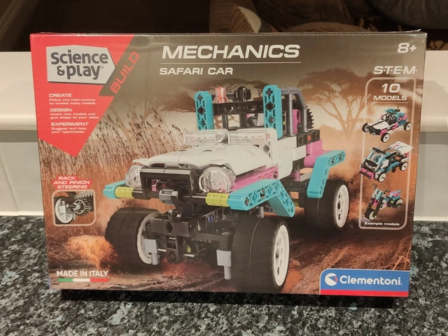 CLEMENTONI MECHANICS LABORATORY Safari Car 10 in 1 Models New science ...