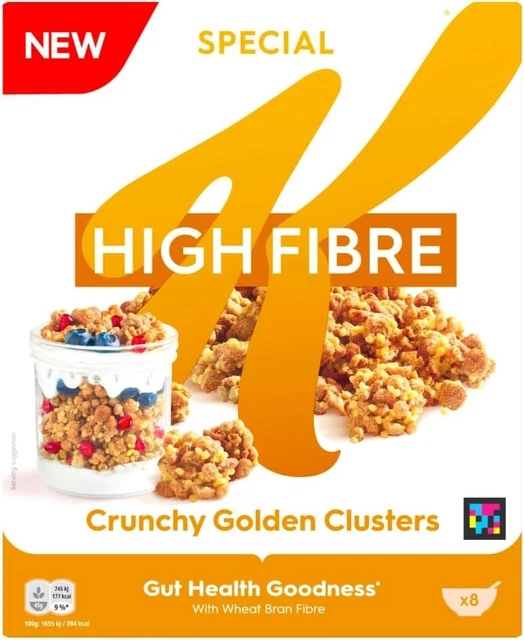 KELLOGG'S SPECIAL K Crunchy Golden Clusters 360g £3.30 - PicClick UK