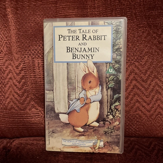 THE TALE OF Peter Rabbit & Benjamin Bunny 1992 VHS Video Tape Beatrix ...