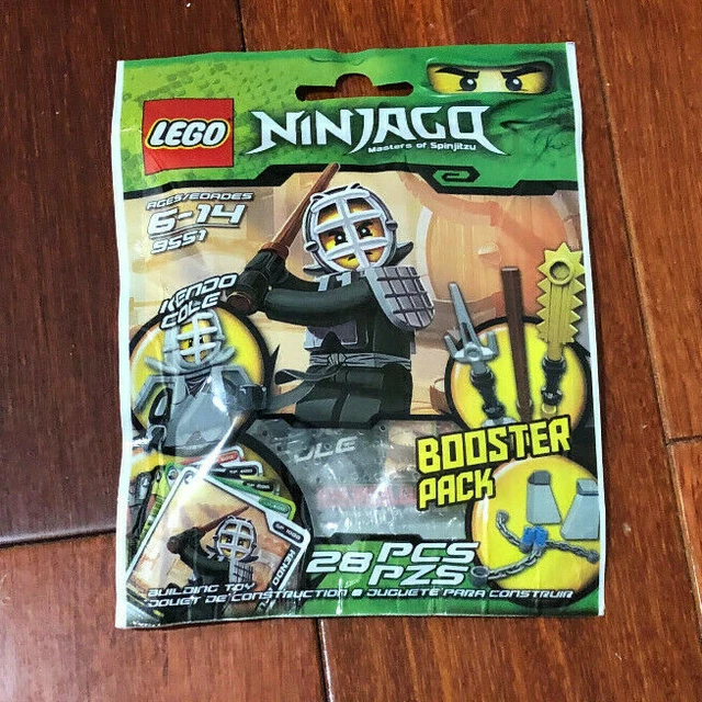 LEGO NINJAGO 9551 Kendo Cole pack booster de figurines 28 pièces ...