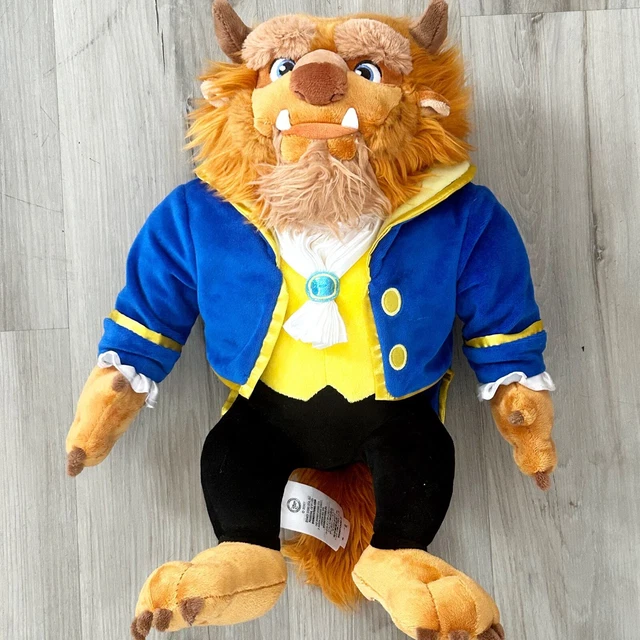 DISNEY STORE BEAUTY And The Beast 19" Beast Plush Doll Authentic ...