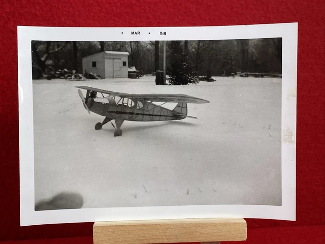 1940S / 1950S Piper Cub Airplane Photo Ontario Original Vintage Rare ...