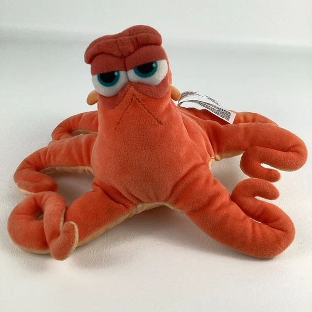 DISNEY PIXAR FINDING Dory Nemo Hank Octopus Plush Stuffed Animal Toy ...