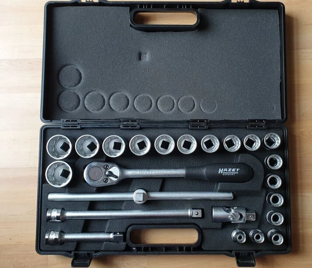 HAZET 1/2& STECKSCHLÜSSEL-SATZ 900AZ Neu EUR 131,00 - PicClick DE
