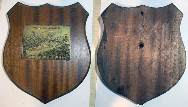 MARINA MILITARE: CREST Corvetta U. Grosso "Tacite Sed Fortiter" - Come ...