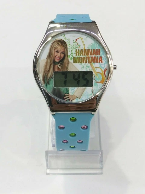 DISNEY HANNAH MONTANA Quartz Watch vintage Miley Cyrus collectible baby ...