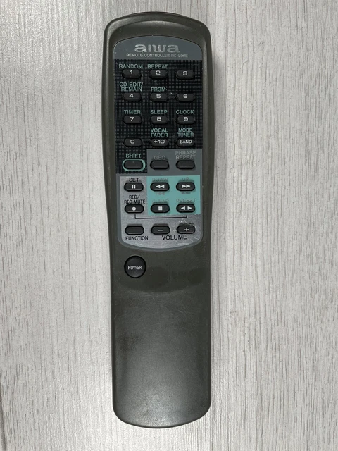 GENUINE AIWA AUDIO System Hifi Remote Control RC-L60E £5.78 - PicClick UK