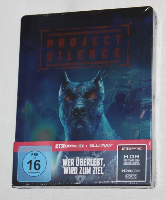 STEELBOOK 4K ULTRA HD + Blu-ray: Project Silence EUR 23,00 - PicClick DE