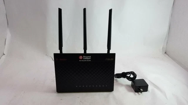 ASUS (TM-AC1900) T-MOBILE Wi-Fi Cell spot Router + Power cord $10.50 ...