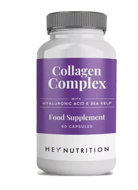 HEY NUTRITION COLLAGEN Complex Hyaluronic Acid/Sea Kelp - Fast/Tracked ...