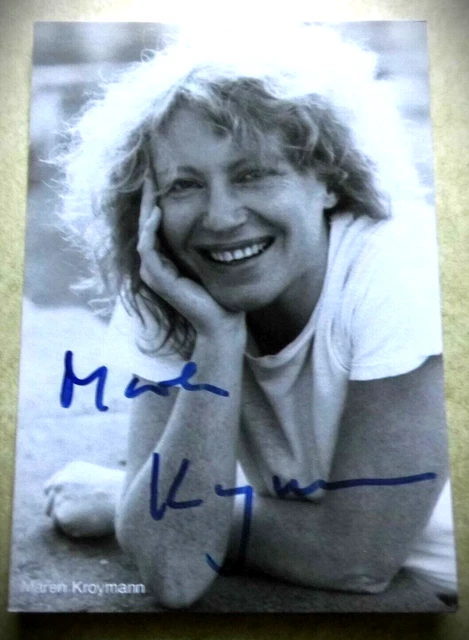 MAREN KROYMANN - Deutsche Schauspielerin - Karte mit Original-Autogramm EUR 1,89 - PicClick DE