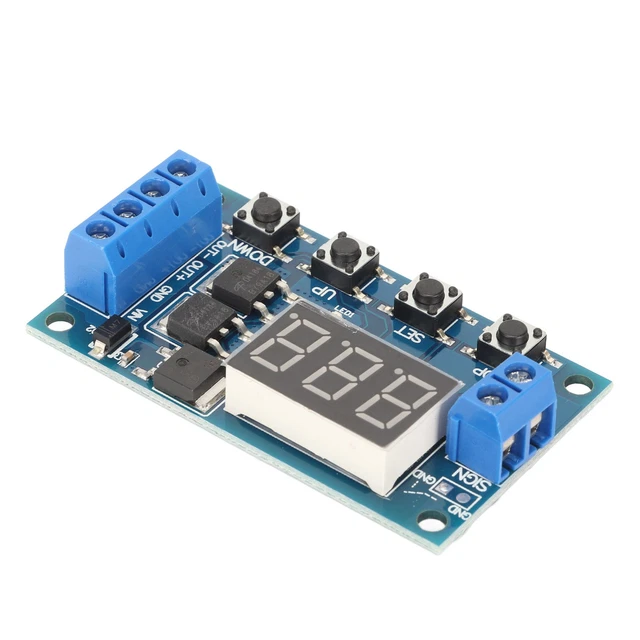 TRIGGER CYCLE TIMER Delay Circuit Board Simple Interface Wide Voltage ...