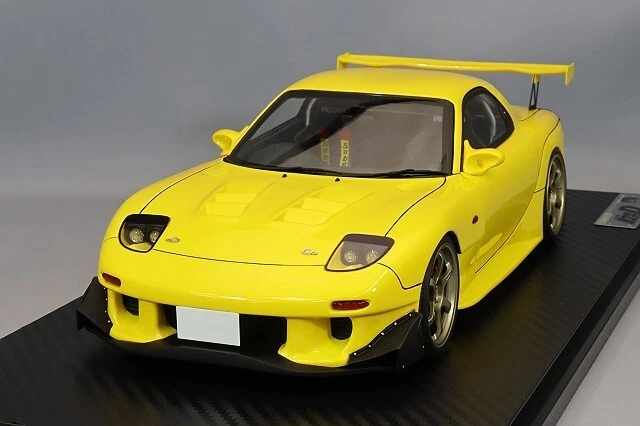 IGNITION MODEL 1/18 Initial D Mazda RX-7 FD3S yellow IG2868 175906 EUR 403,06 - PicClick FR