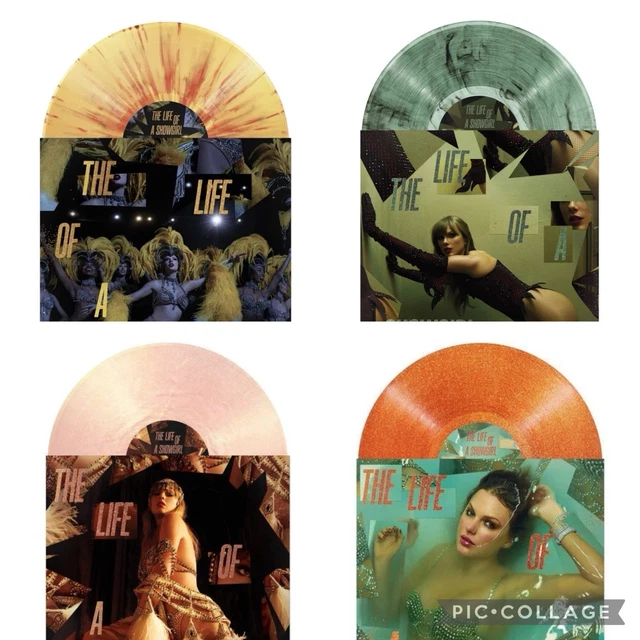TAYLOR SWIFT THE Life of a Showgirl Vinyl Bundle Set Of 4 £178.10 ...