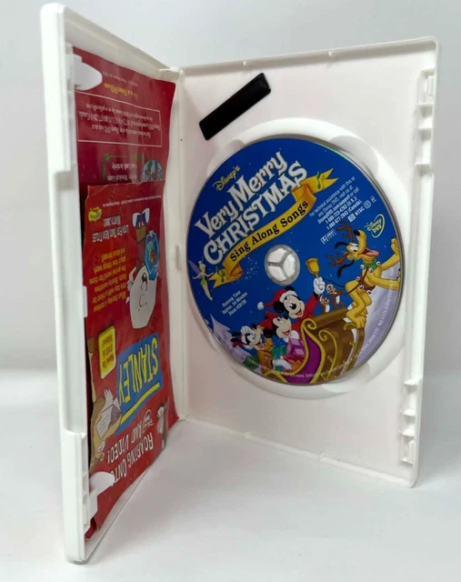DISNEY'S SING ALONG Songs: Very Merry Christmas (DVD, 2002) $8.99 ...