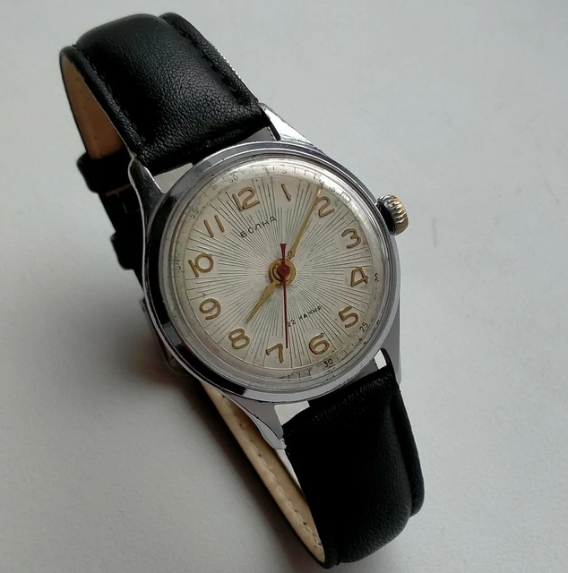 MONTRE MÉCANIQUE VINTAGE URSS Volna Vostok 2809A Precision entièrement ...